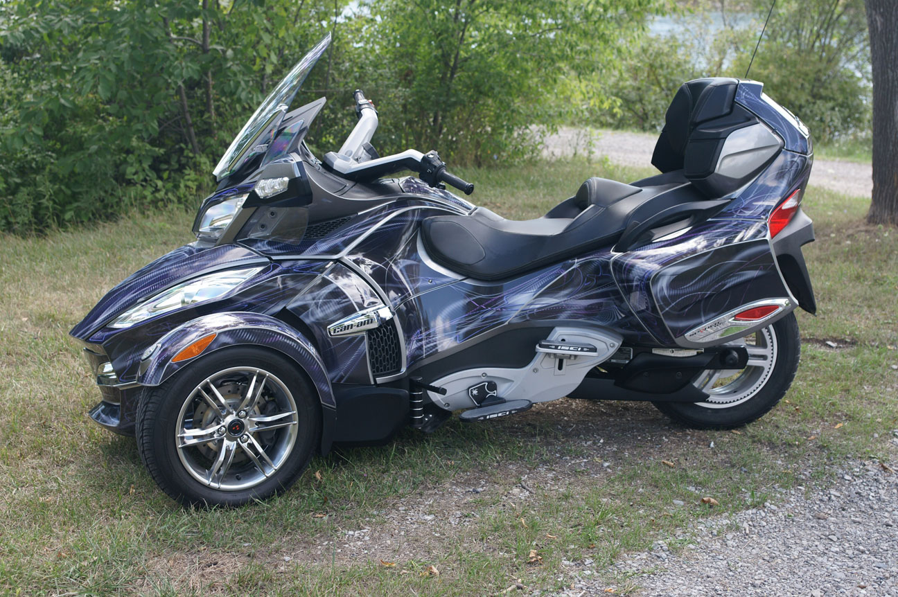 CUSTOM CAN-AM SPYDER RT GRAPHICS KITS
